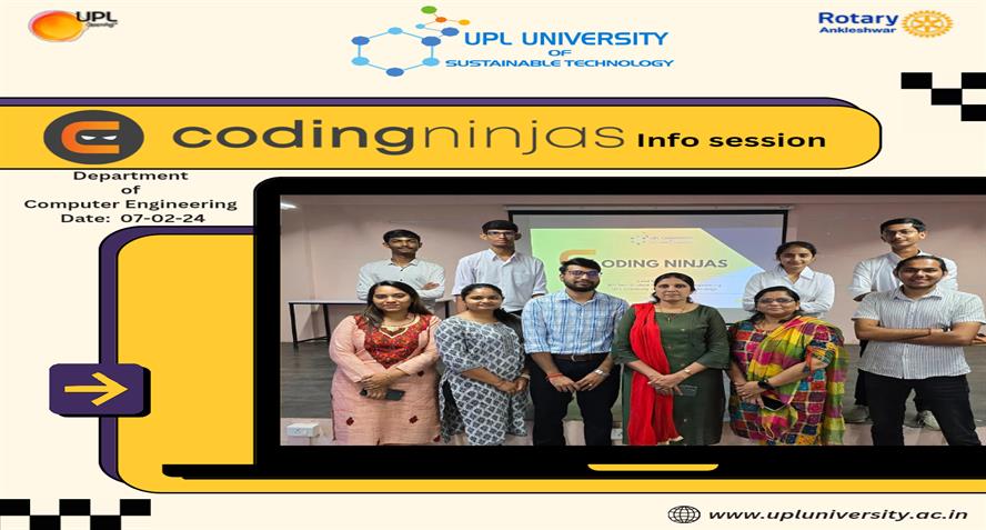 Info Session @ Coding Ninjas Club | UPL University of Sustainable Technology